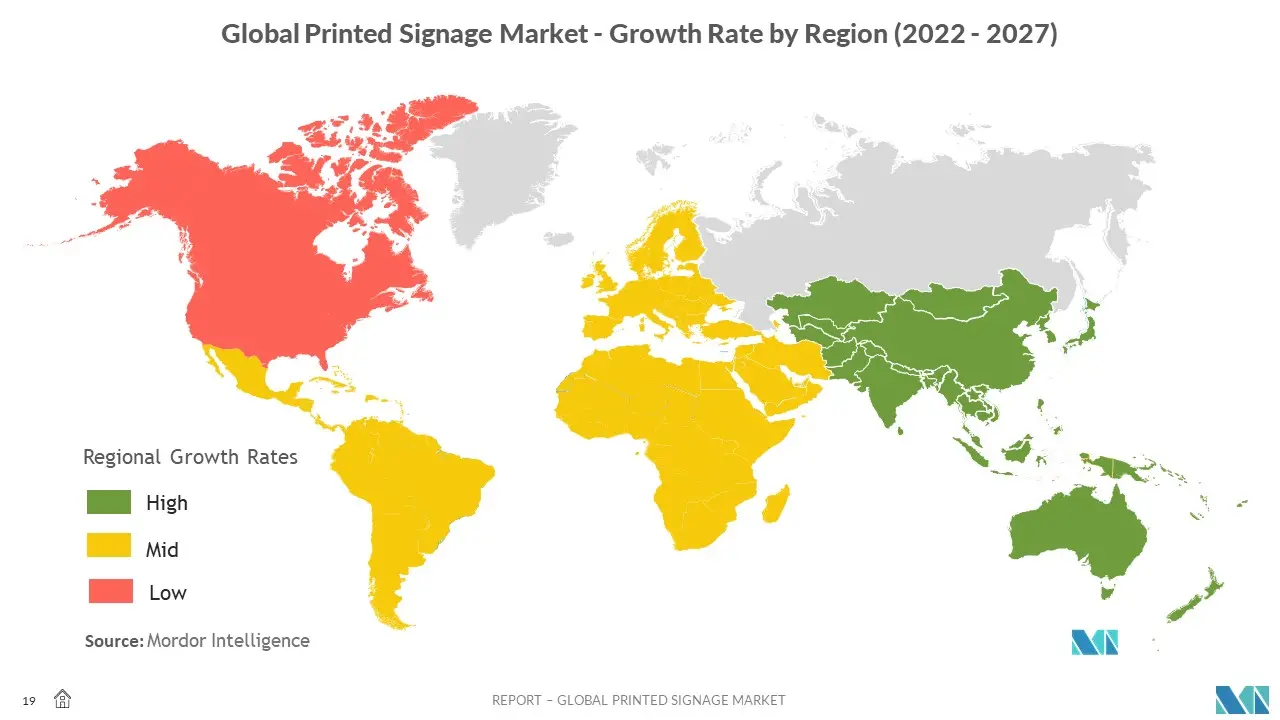 Printed Signage Market | 2022 - 27 | Industry Share, Size - Mordor ...